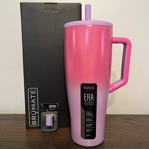 BRUMATE | Dining | New Brumate 4oz Cotton Candy Era W Straw Cover ...